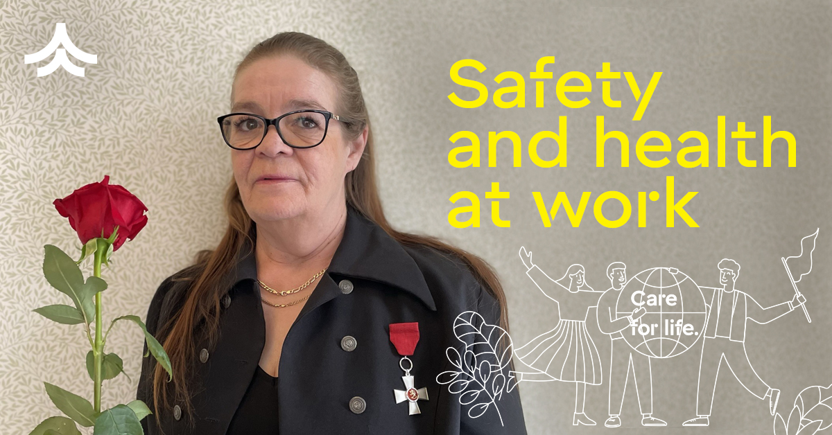 Rauni wants everyone to go home Healthy after a working day - Kekkilä-BVB