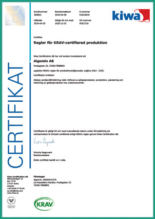 Certificados - Kekkilä-BVB